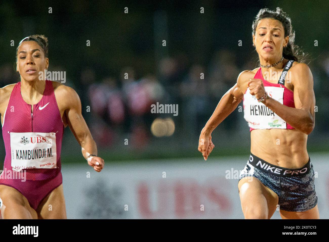 Bellinzona stadium, Bellinzona, Switzerland, September 12, 2022 ...