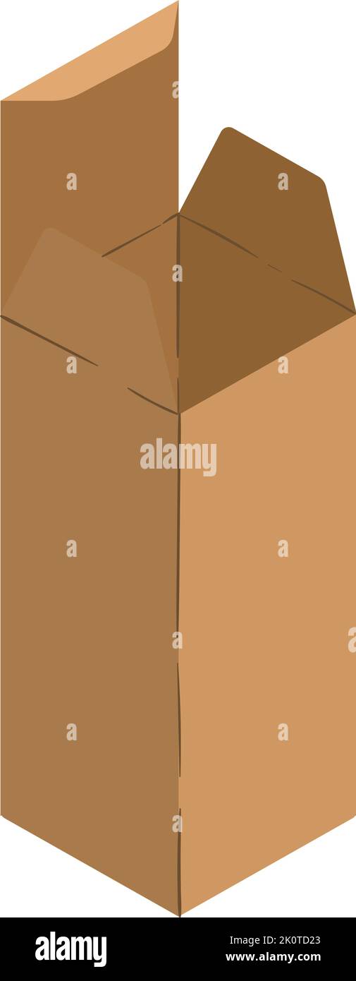 eco empty box mockup Stock Vector Image & Art - Alamy