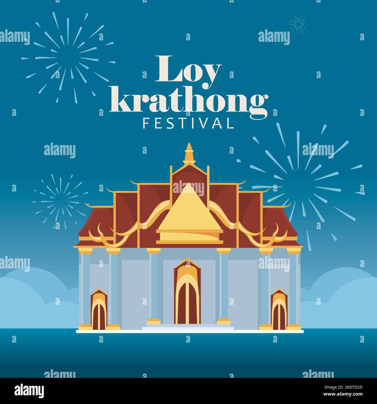 Grand thai festival Stock Vector Images - Alamy