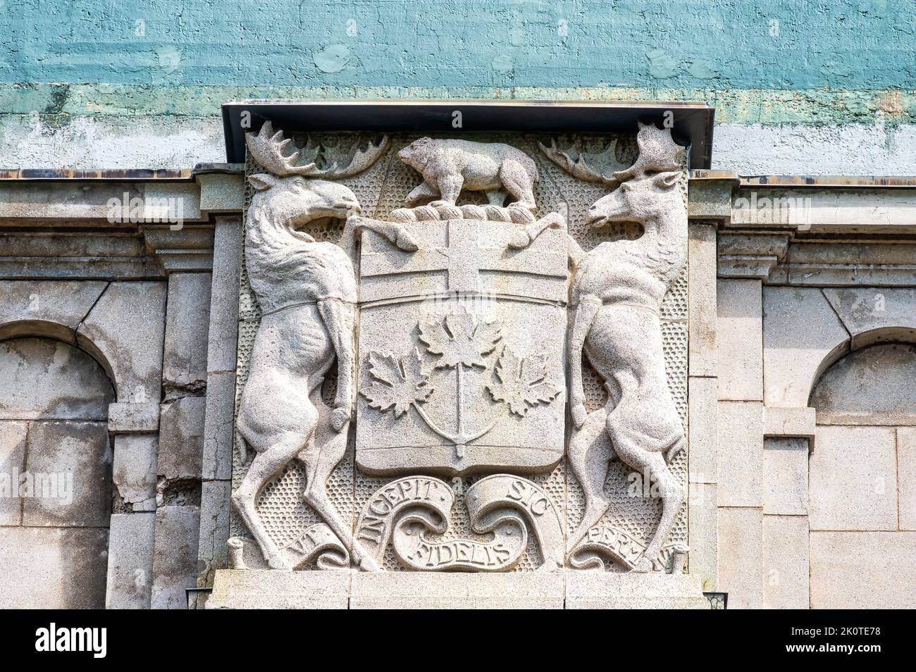 Toronto, Canada, The Ontario Government Building in Exhibition Place ...