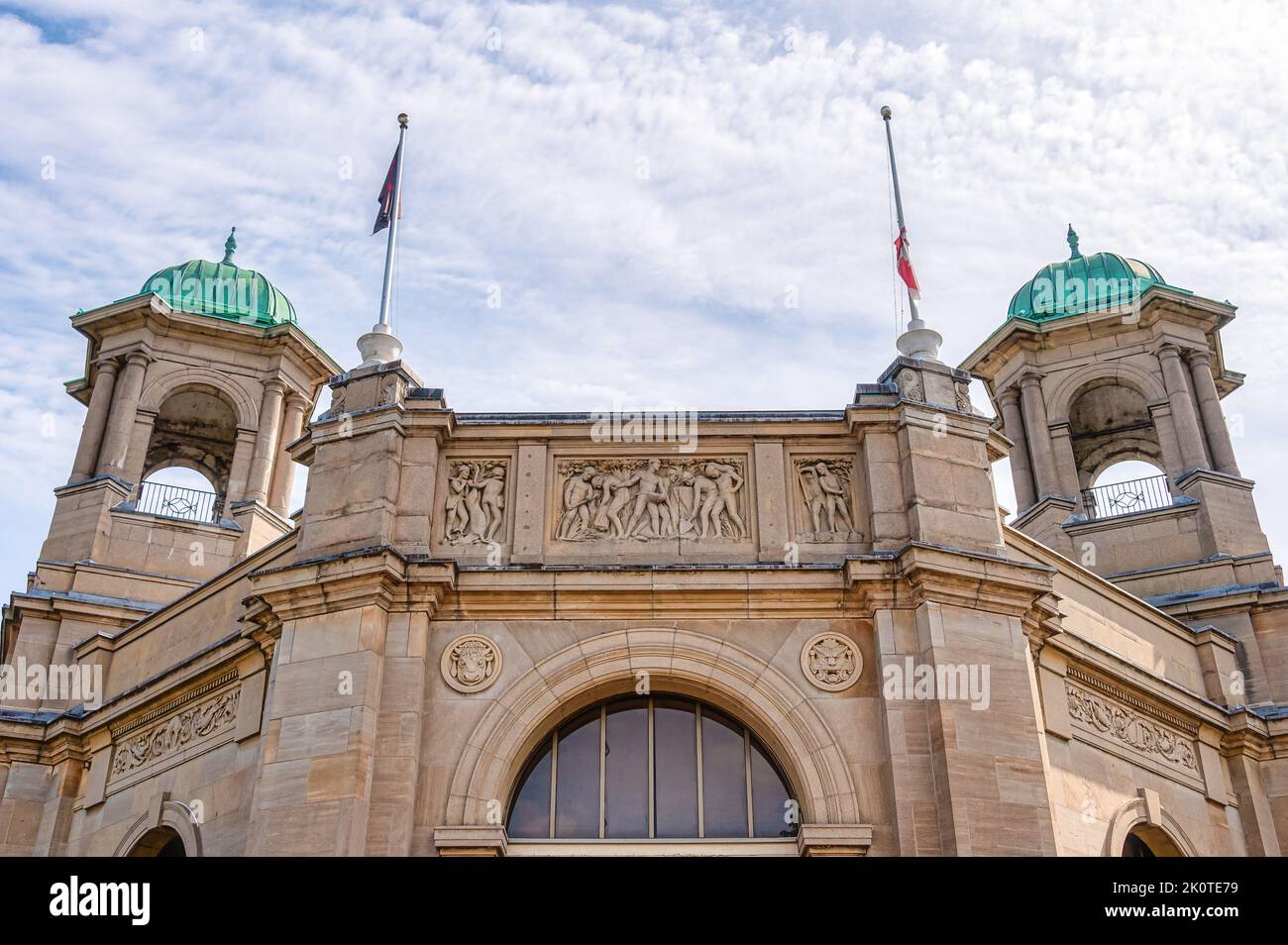 Toronto, Canada, The Ontario Government Building in Exhibition Place ...