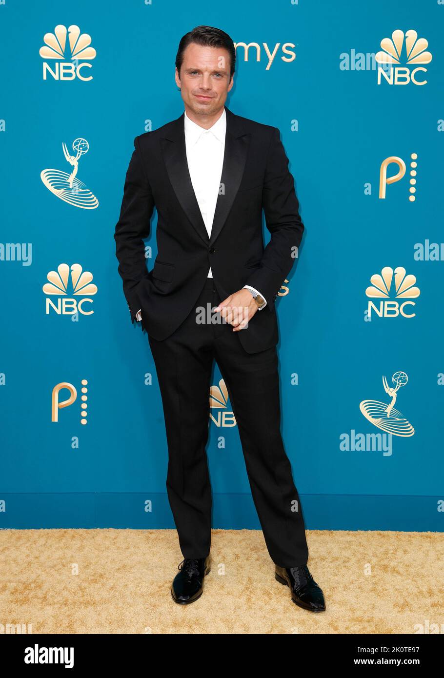 Los Angeles, USA. 12th Sep, 2022. Sebastian Stan arrives at the 74th ...