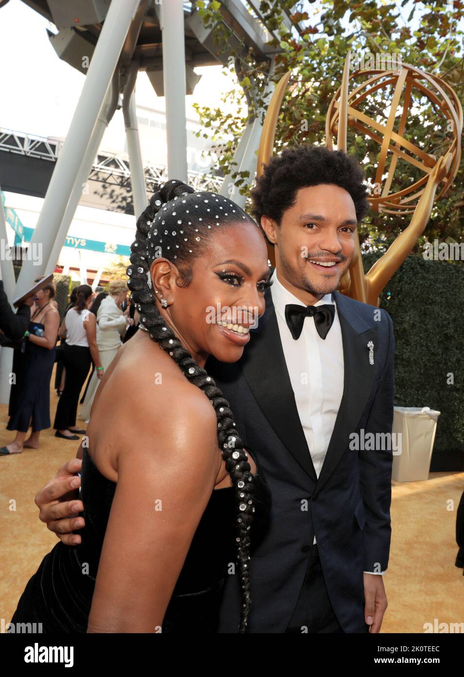 Los Angeles, USA. 12th Sep, 2022. Sheryl Lee Ralph, left, and Trevor ...