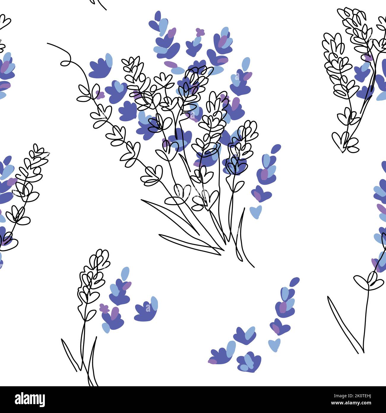 Lavender drawing hi-res stock photography and images - Alamy