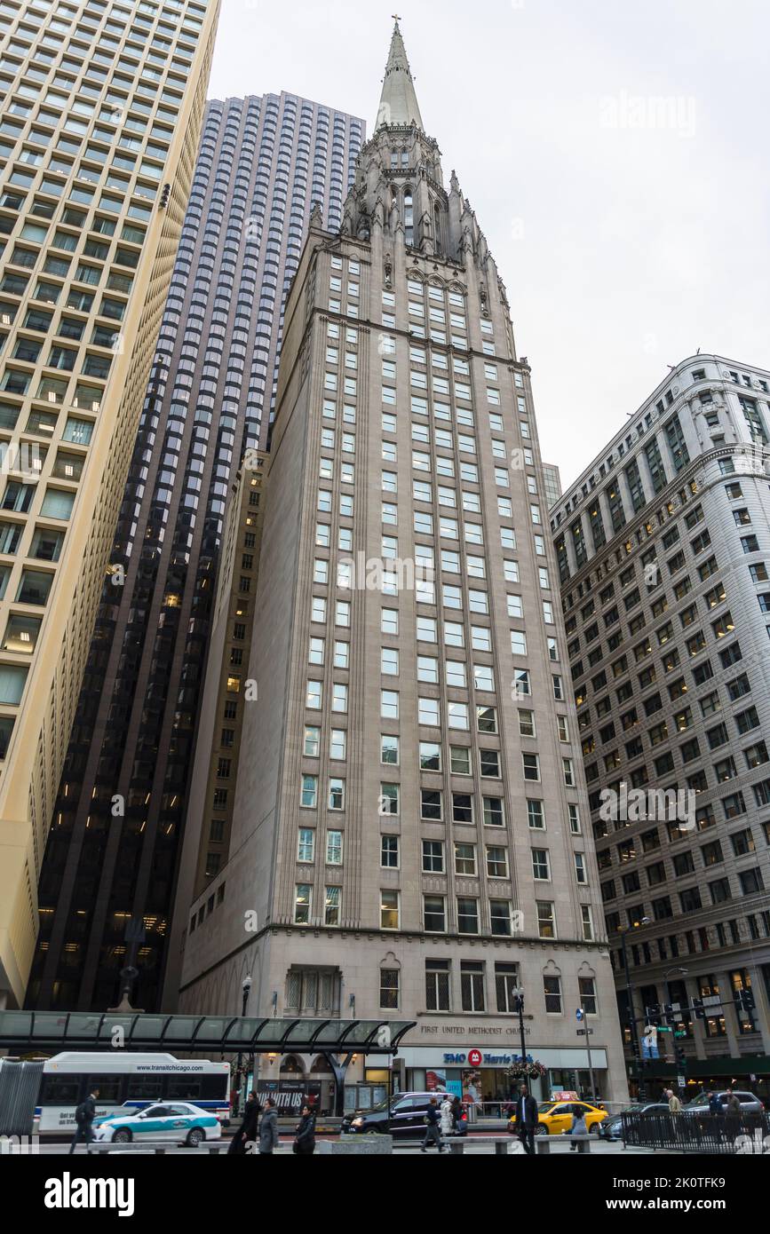 First united methodist church of chicago hi-res stock photography and ...