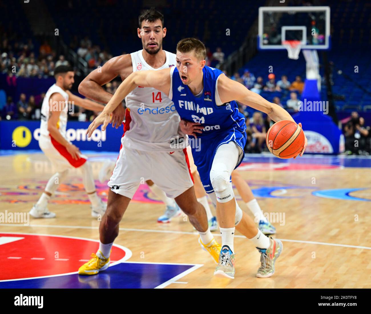 13 September 2022, Berlin: Basketball: European Championship, Spain ...