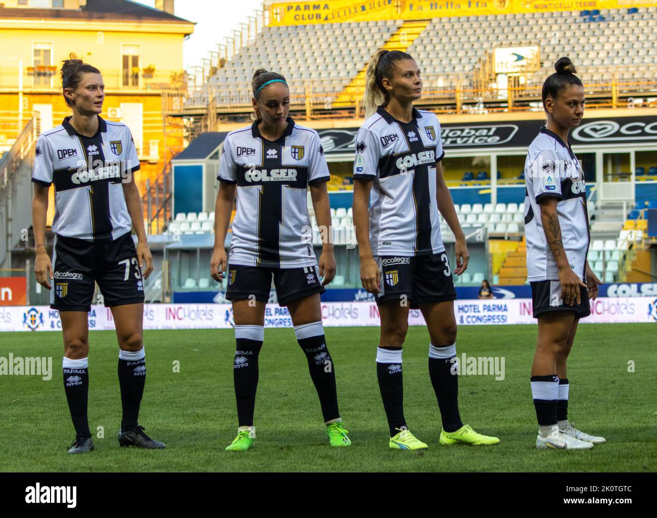 Ennio Tardini Stadium Parma Italy September 12 2022 Cox Danielle Heroum Nora Cambiaghi