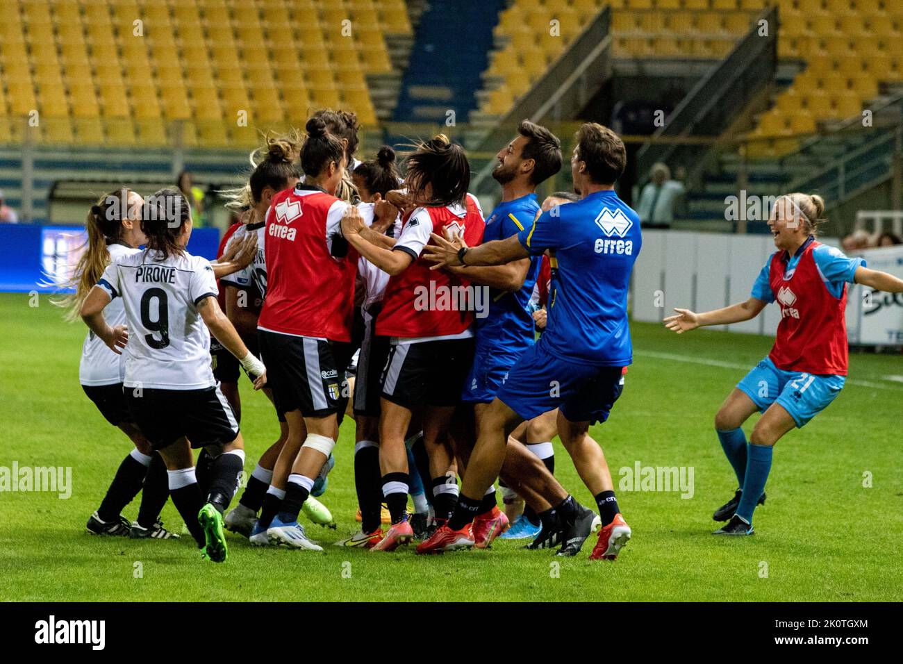 Ennio Tardini stadium, Parma, Italy, September 12, 2022, Parma Team ...