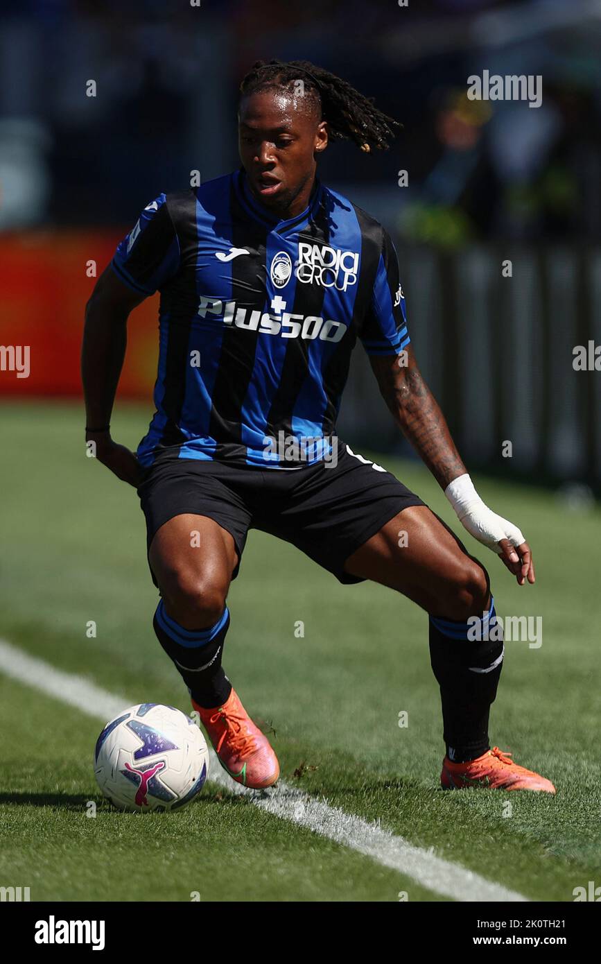 Gewiss Stadium, Bergamo, Italy, September 11, 2022, Brandon Soppy of ... Gewiss Stadium, Bergamo, Italy, September 11, 2022, Brandon Soppy of ...