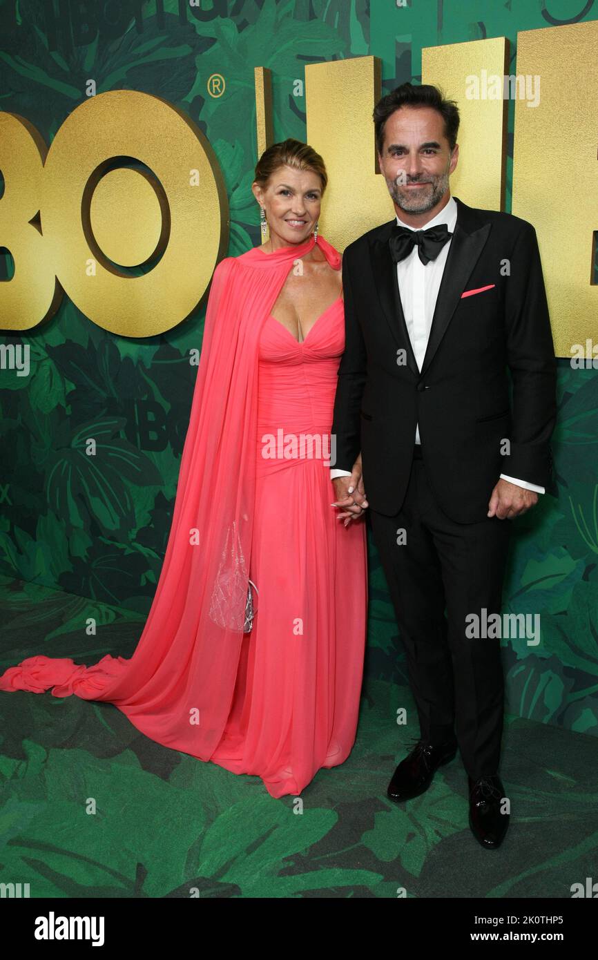 Connie Britton, David Windsor attend the 2022 HBO Emmy's Party at San ...