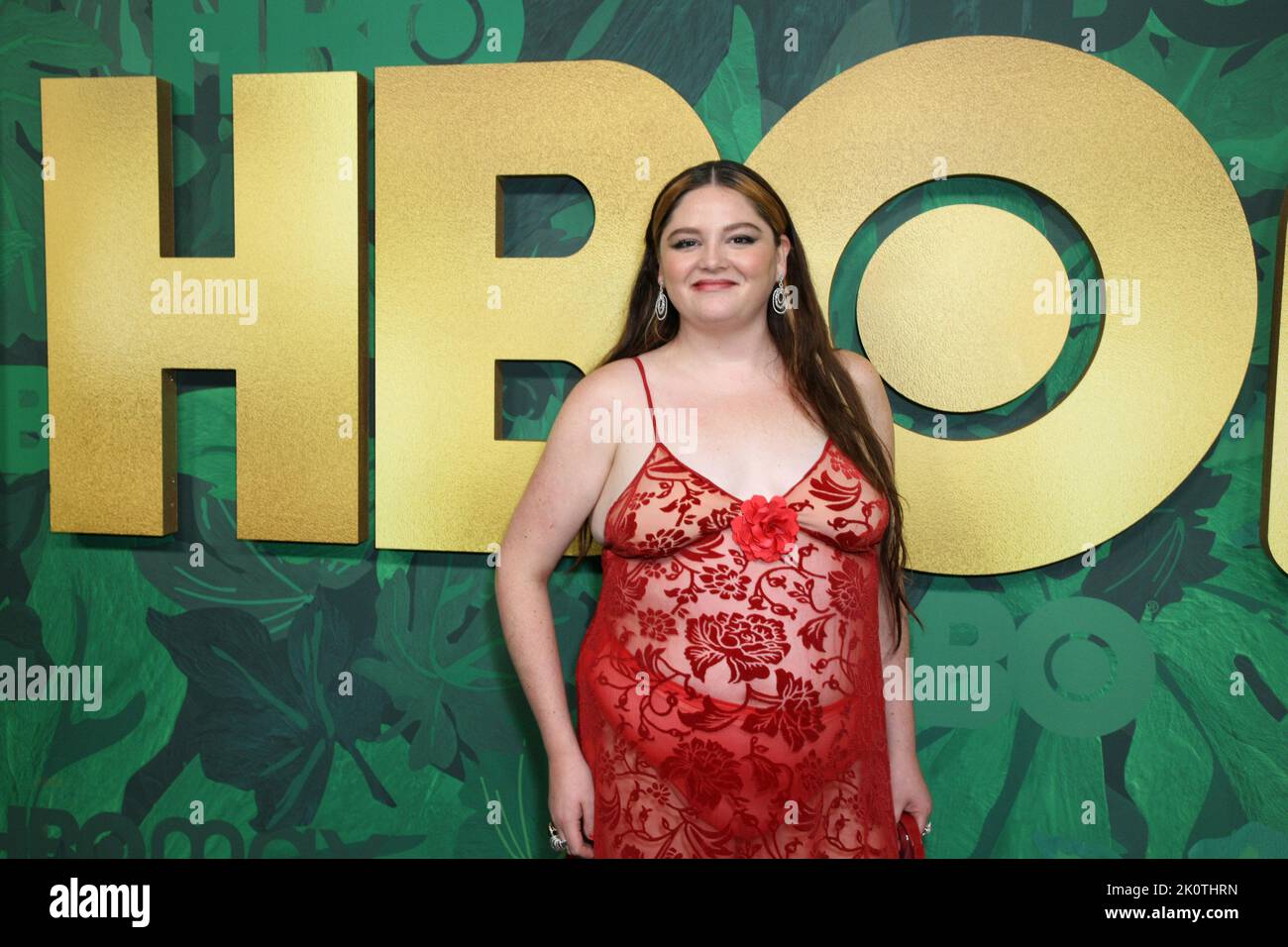 Megan Stalter attends the 2022 HBO Emmy's Party at San Vicente ...