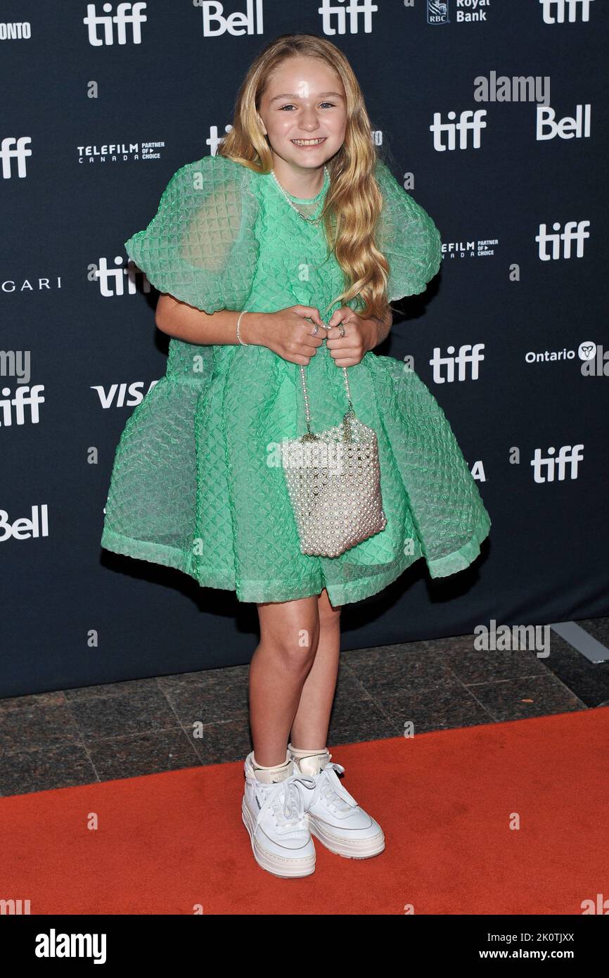 Toronto, Ontario, Canada. 11th Sep, 2022. Alix West Lefler. 2022 ...