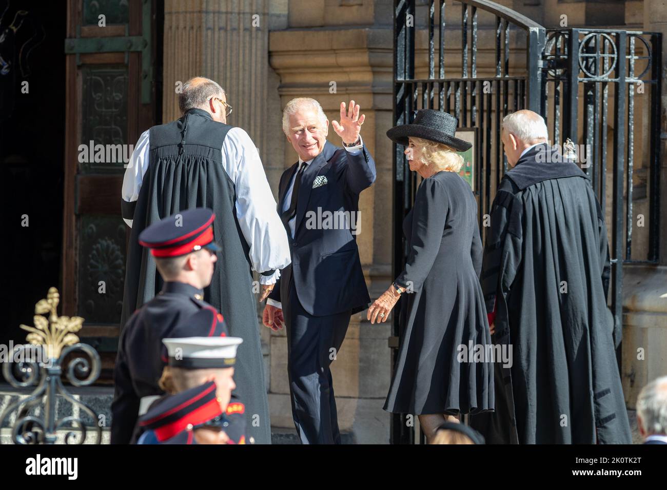 Belfast, UK. 13th Sep, 2022. Dignatries arrive for the Service of ...