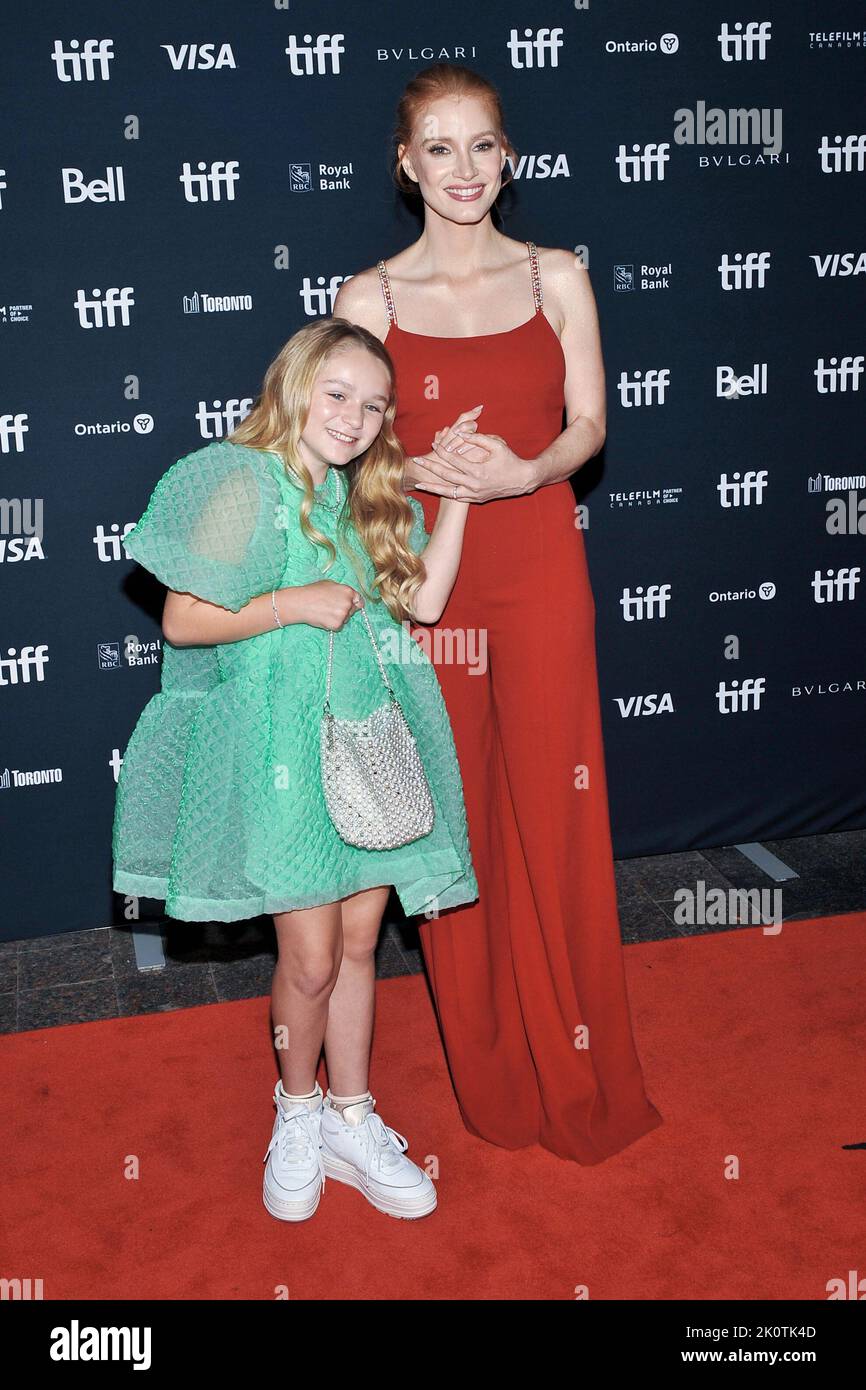 Toronto, Ontario, Canada. 11th Sep, 2022. Alix West Lefler, Jessica ...