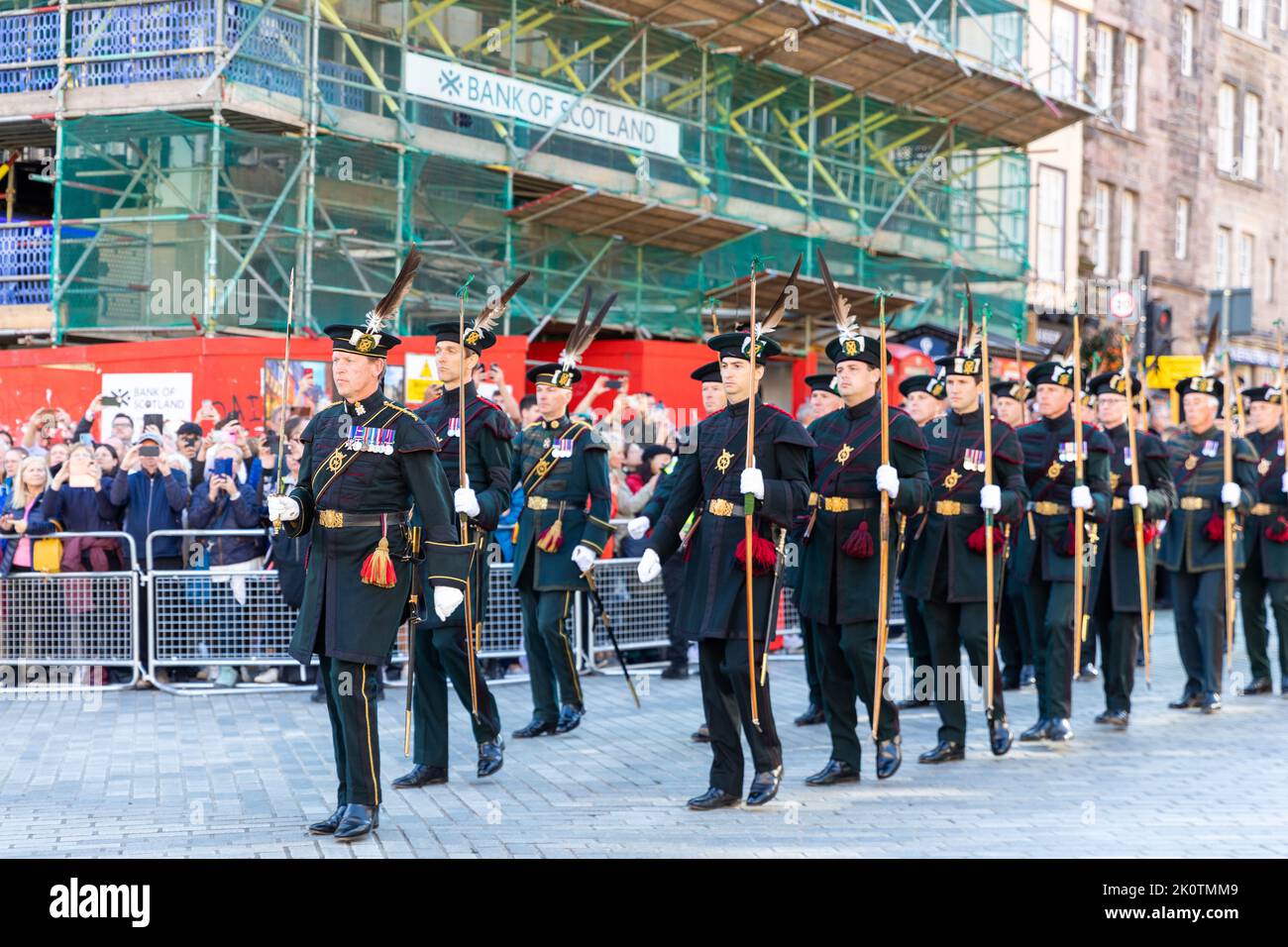 Edinburgh, Scotland, UK. 13th Sep, 2022. The Royal Company of Archers ...