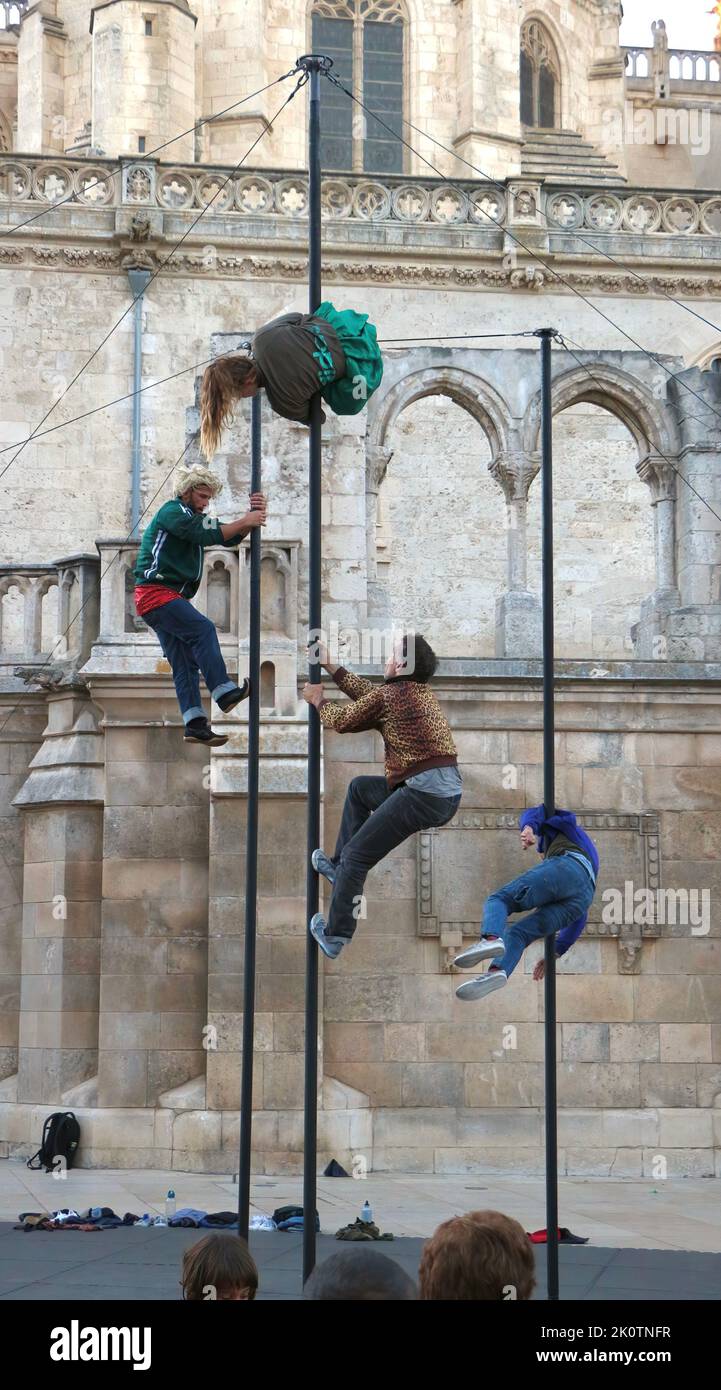 Free public event in the Plaza Rey San Fernando next to Burgos ...