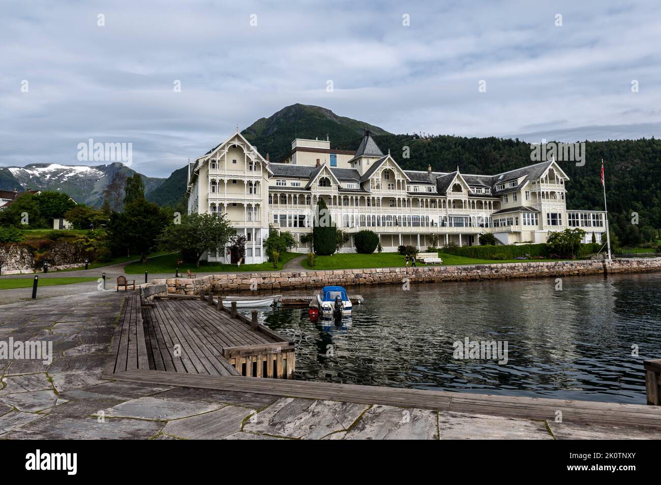 The Beauty of Balestrand in Norway Stock Photo - Alamy