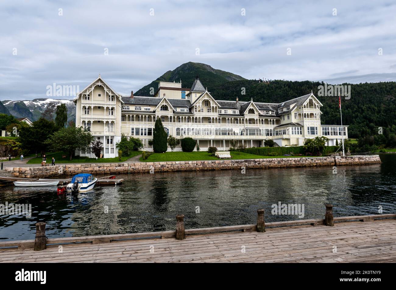 The Beauty of Balestrand in Norway Stock Photo - Alamy