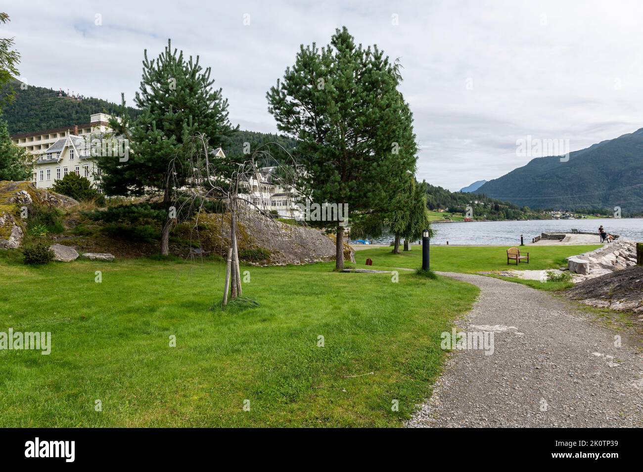 The Beauty of Balestrand in Norway Stock Photo - Alamy