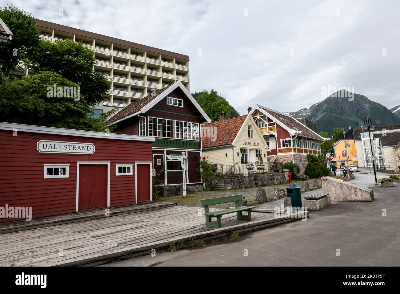 The Beauty of Balestrand in Norway Stock Photo - Alamy