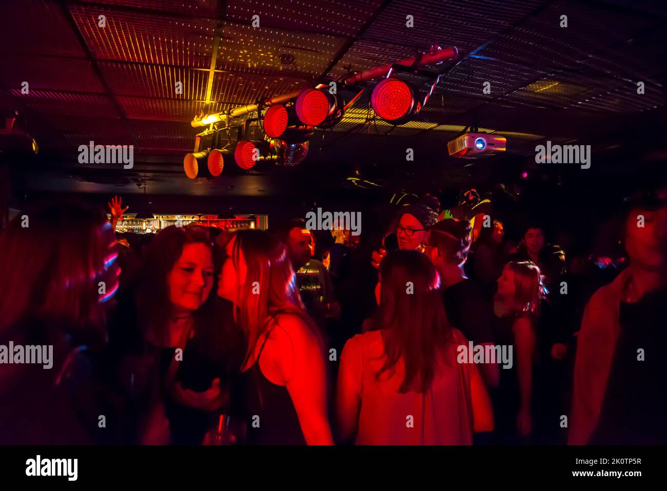 People clubbing in a nightclub in central London, England, UK Stock ...