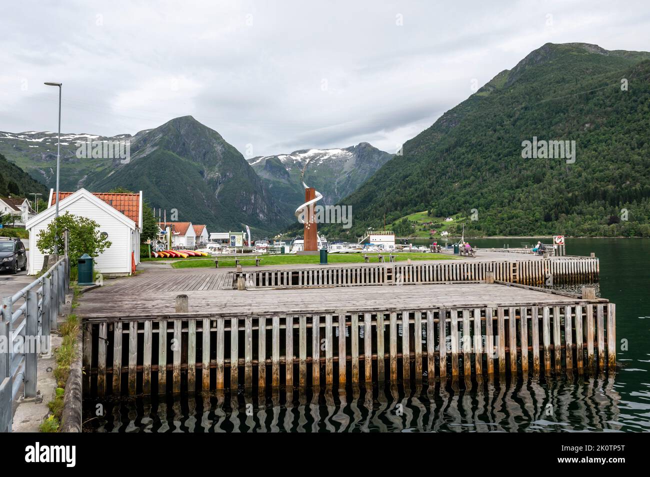 The Beauty of Balestrand in Norway Stock Photo - Alamy