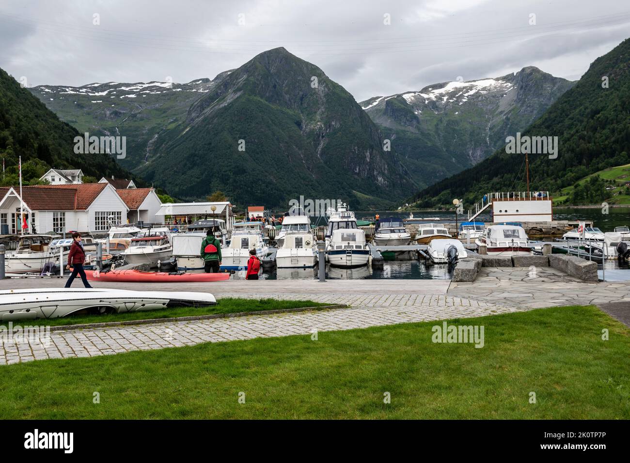 The Beauty of Balestrand in Norway Stock Photo - Alamy