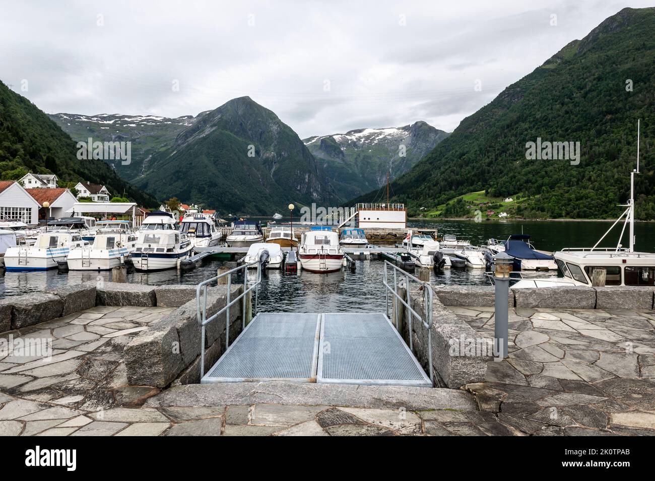The Beauty of Balestrand in Norway Stock Photo - Alamy