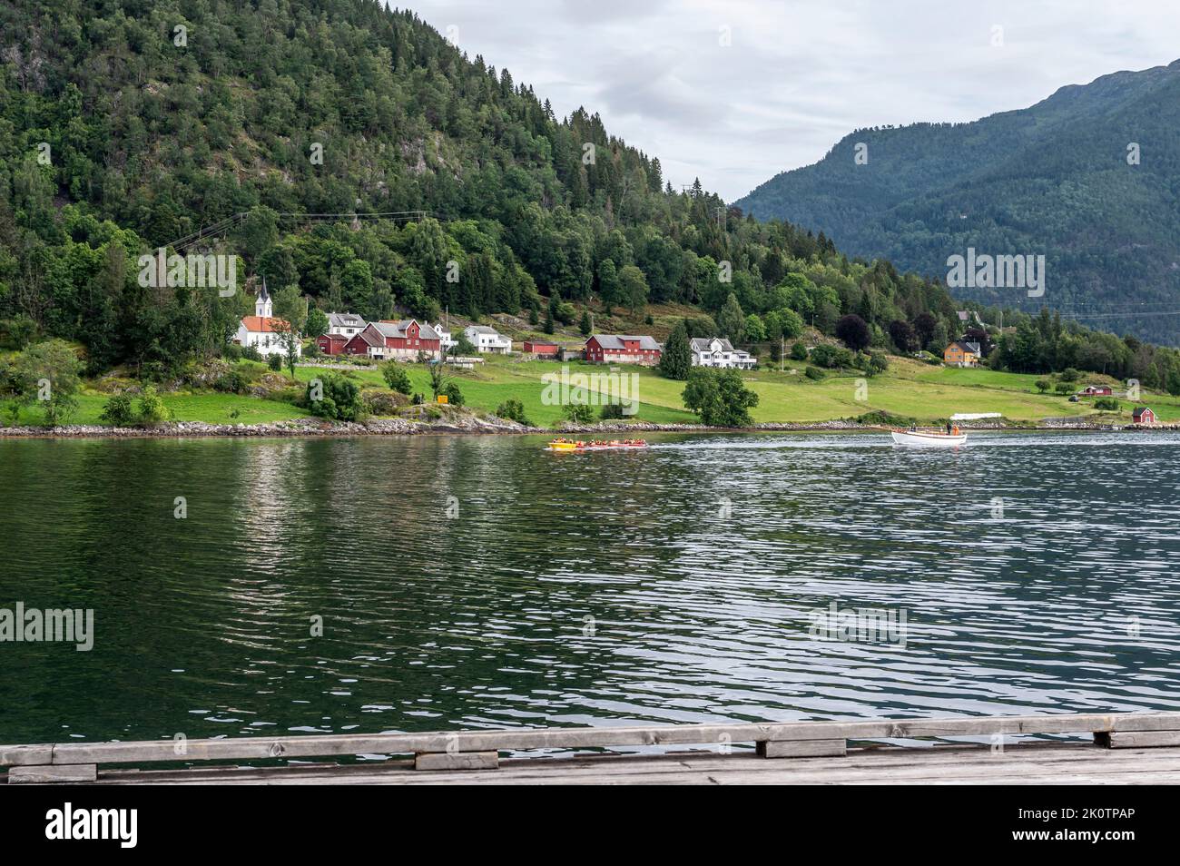 The Beauty of Balestrand in Norway Stock Photo - Alamy