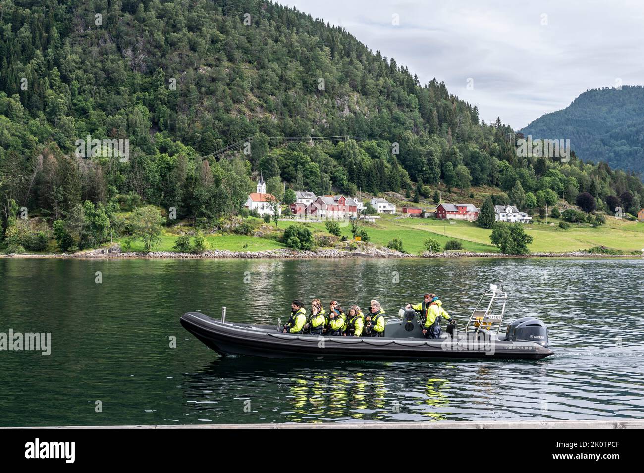The Beauty of Balestrand in Norway Stock Photo - Alamy