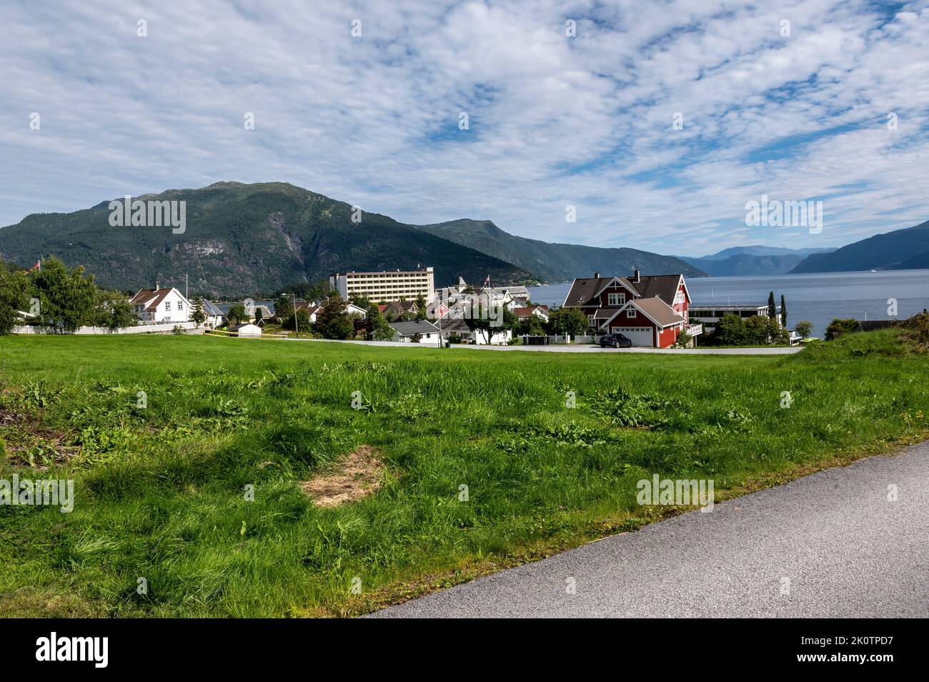 The Beauty of Balestrand in Norway Stock Photo - Alamy