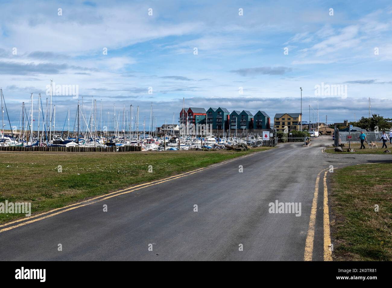 Amble Marina, Amble, Northumberland, UK Stock Photo - Alamy