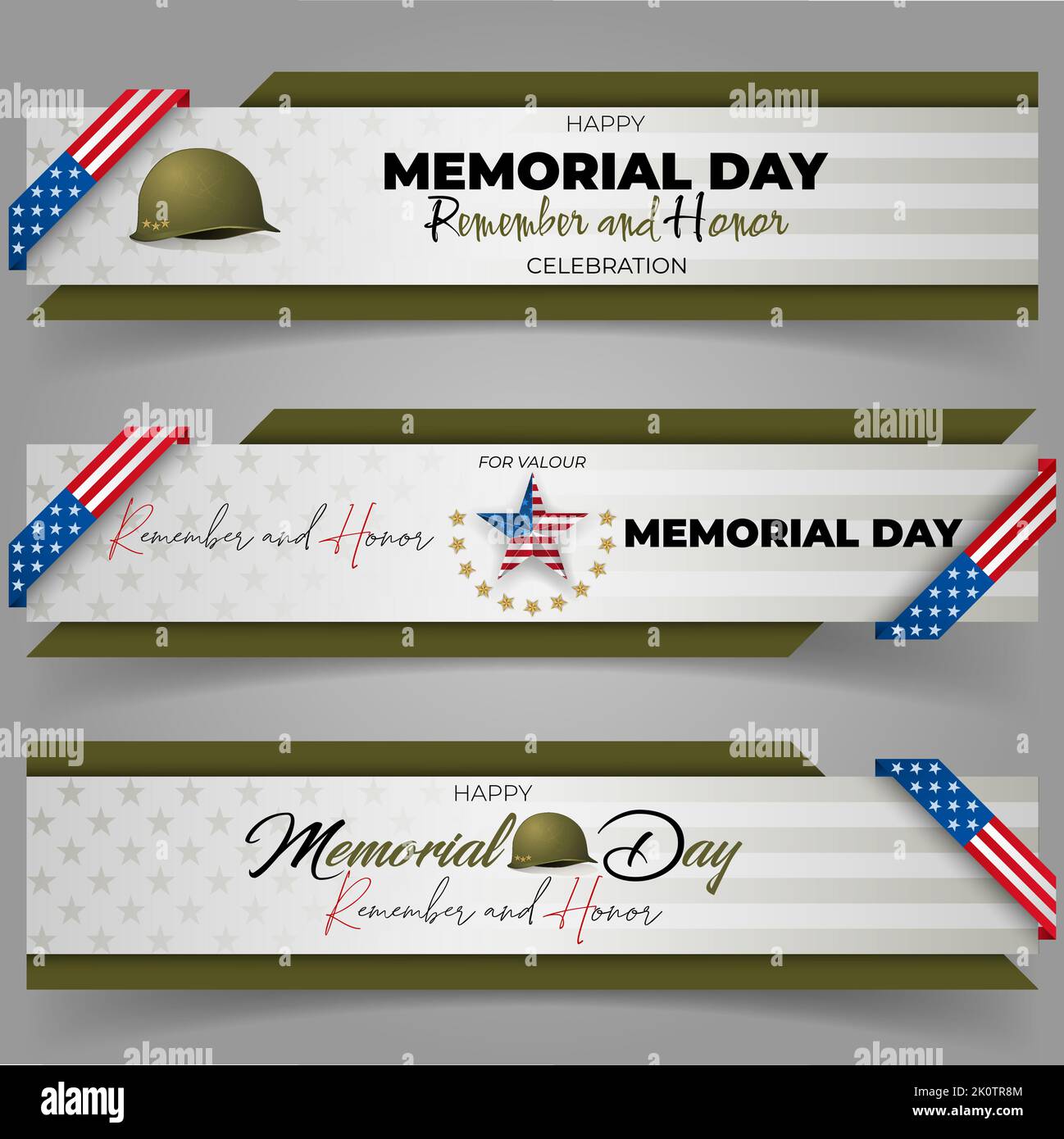 Memorial banners hi-res stock photography and images - Alamy