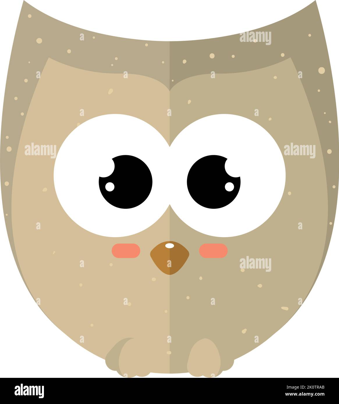 Isolated colored cute owl autumn animal Vector Stock Vector Image & Art ...
