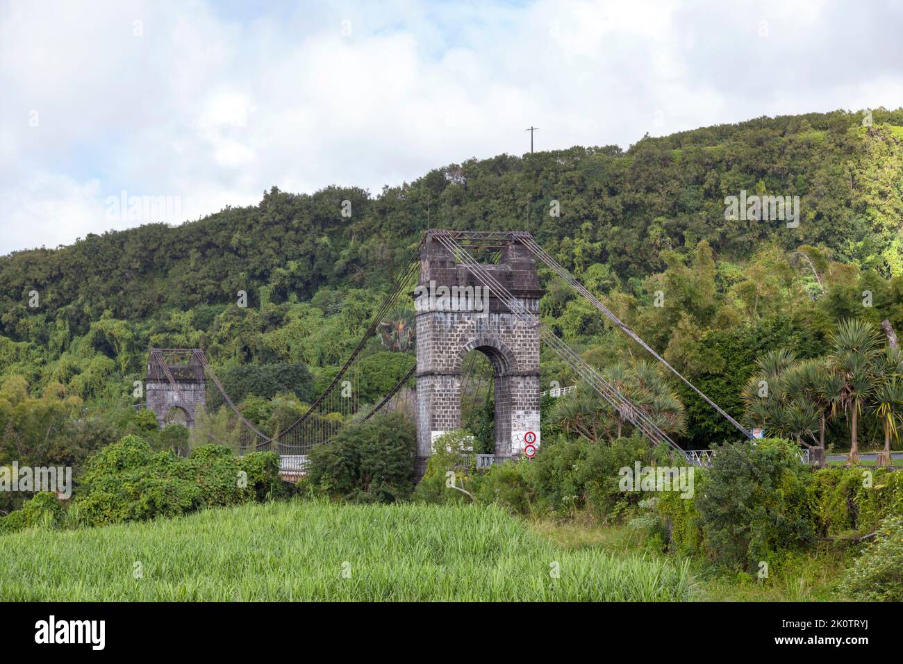 The Pont suspendu de la Rivière de l'Est (Eastern River Suspension ...