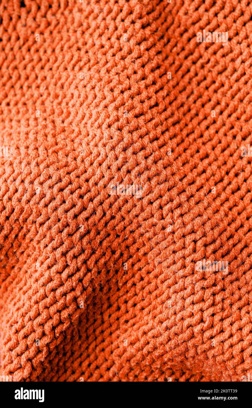 A cozy wool background. Colored cozy woolen background. Coarse wool ...