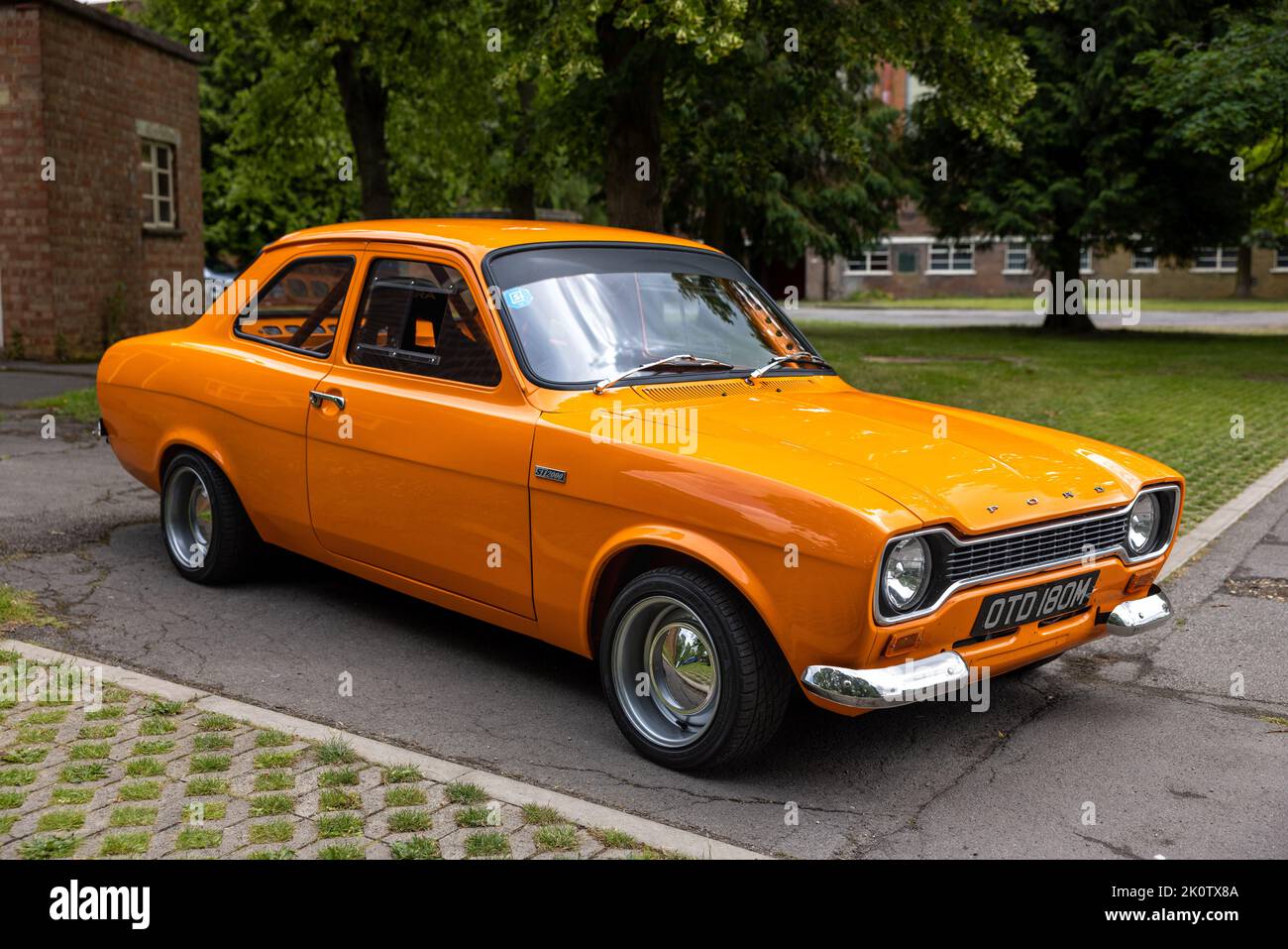 1973 Ford Escort ST2000, on display at the June Scramble held at the ...