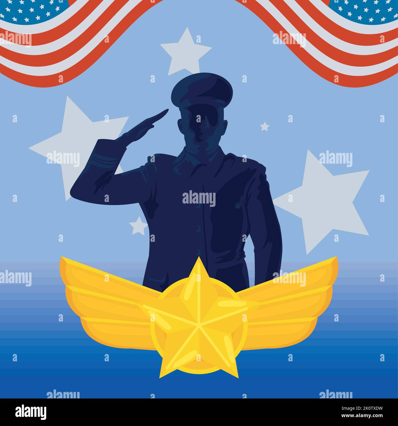usa veteran poster Stock Vector Image & Art - Alamy