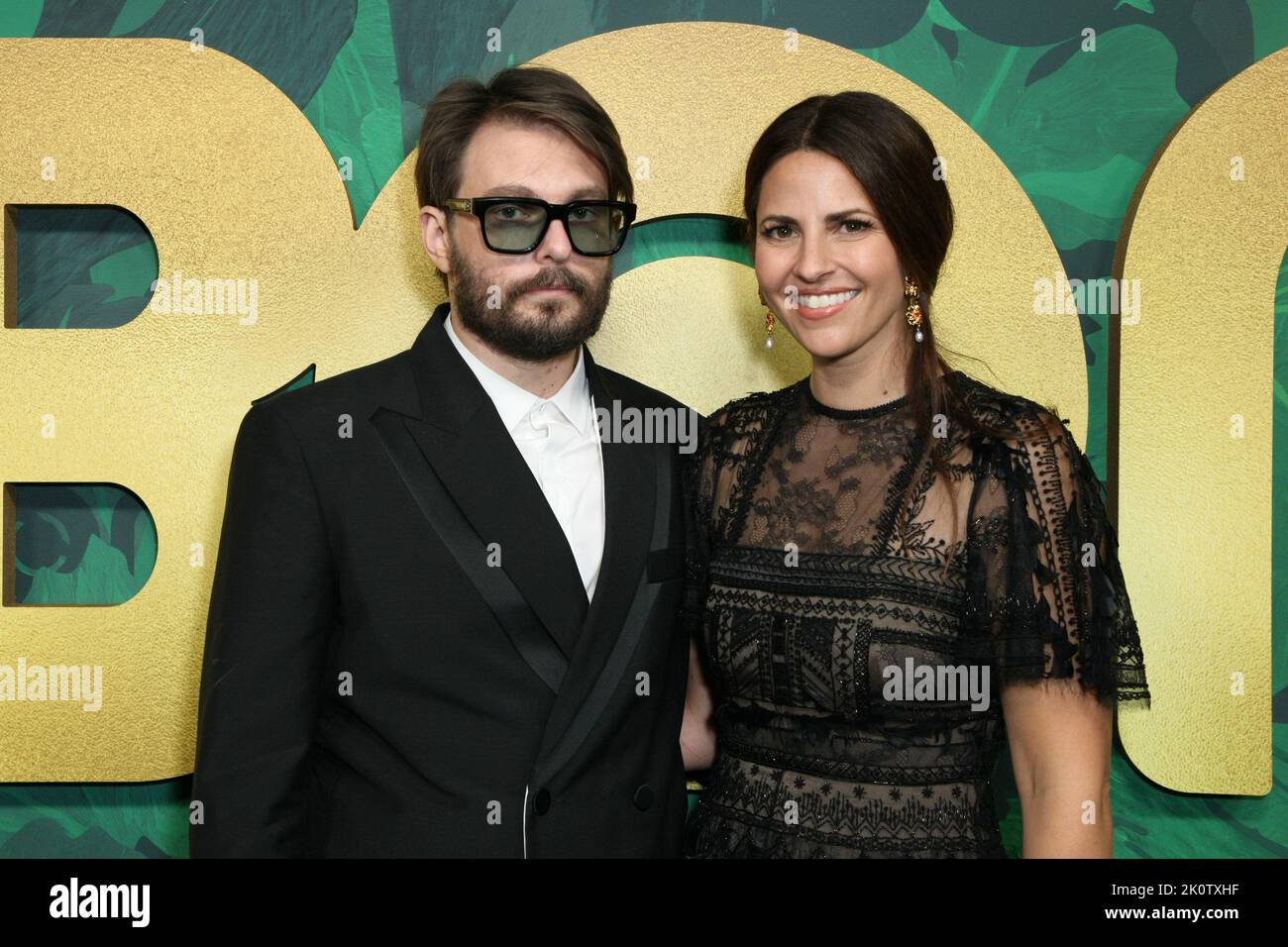 Sam Levinson, Ashley Lent Levinson attendsthe 2022 HBO Emmy's Party at ...