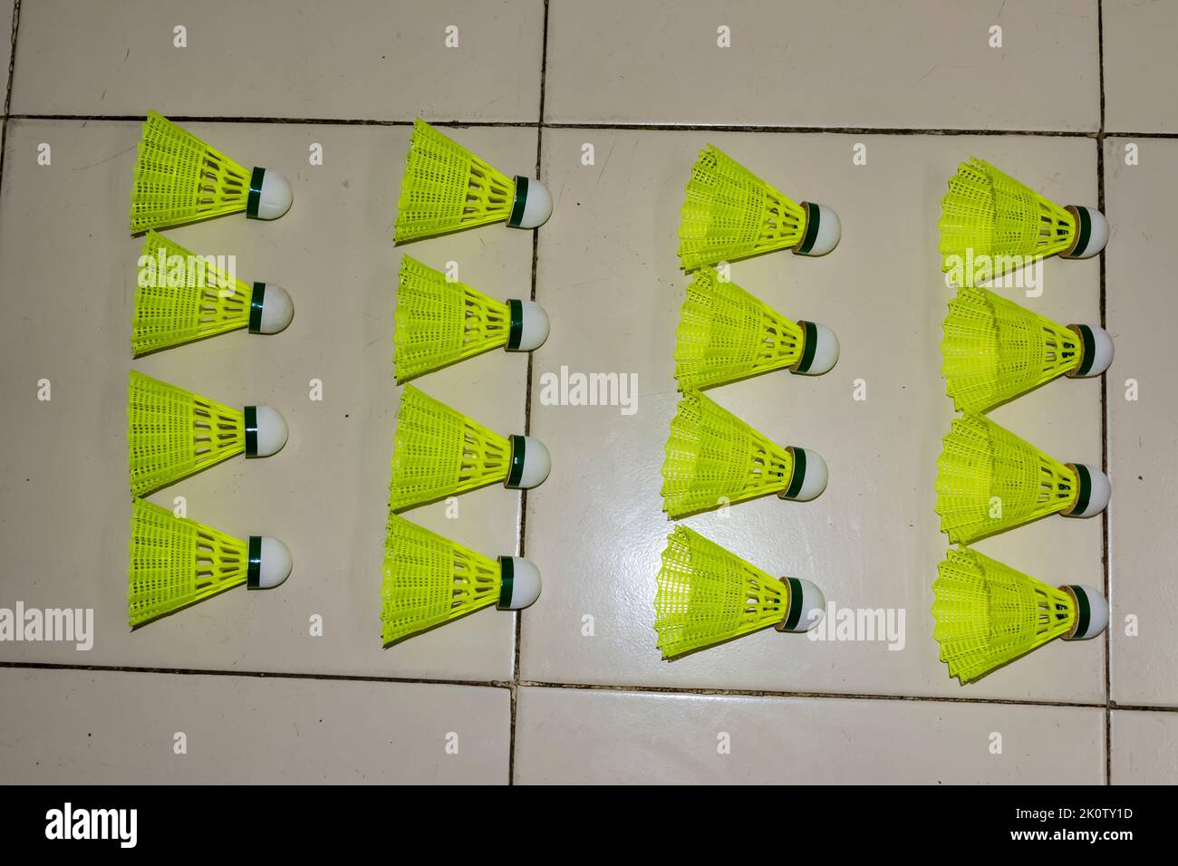 Plastic Badminton Ball,Yellow Ball,On Black Background,Texture Stock ...