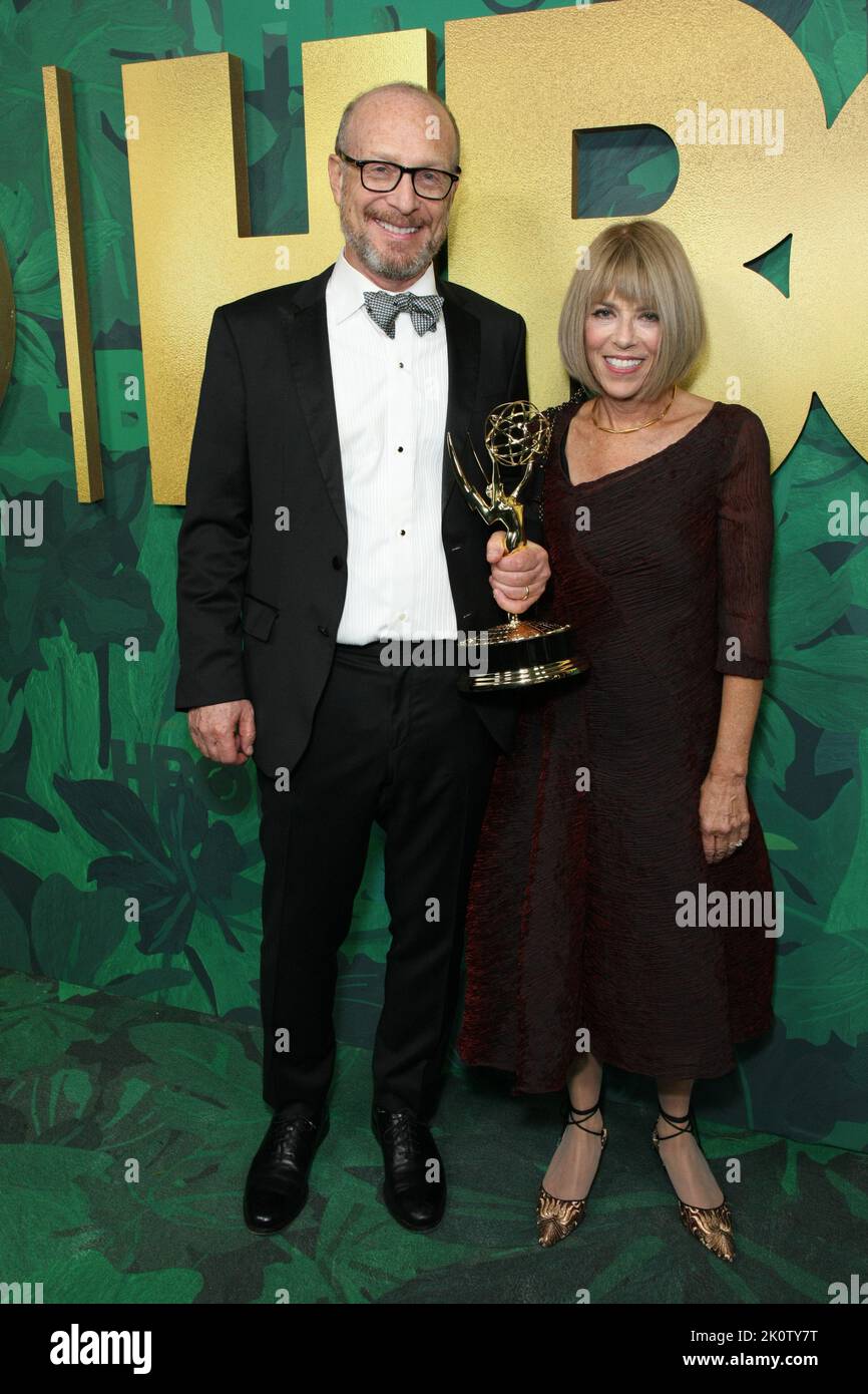 Mark Kamine, Tana Kamine attend the 2022 HBO Emmy's Party at San ...