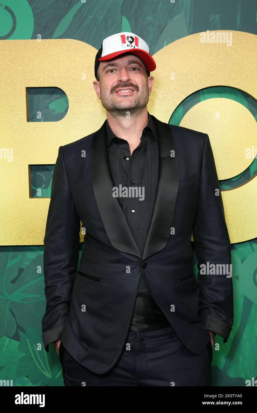 Patrick Somerville attends the 2022 HBO Emmy's Party at San Vicente Bungalows on September 12 ...