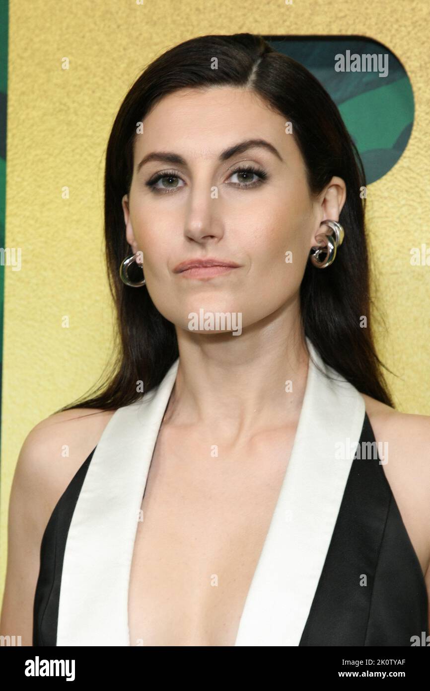 Jen Statsky attends the 2022 HBO Emmy's Party at San Vicente Bungalows ...