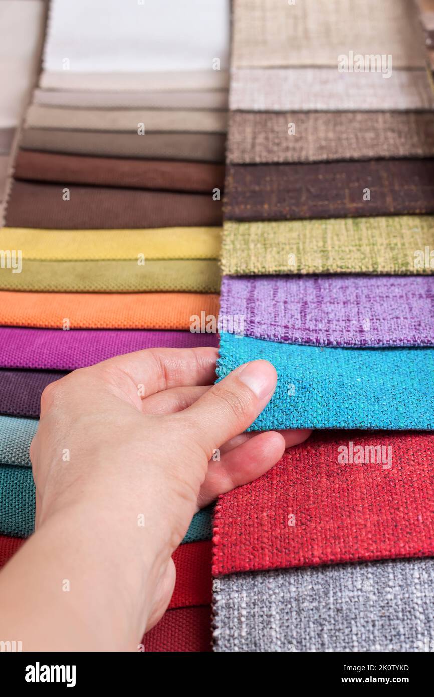 Swatches table hi-res stock photography and images - Alamy