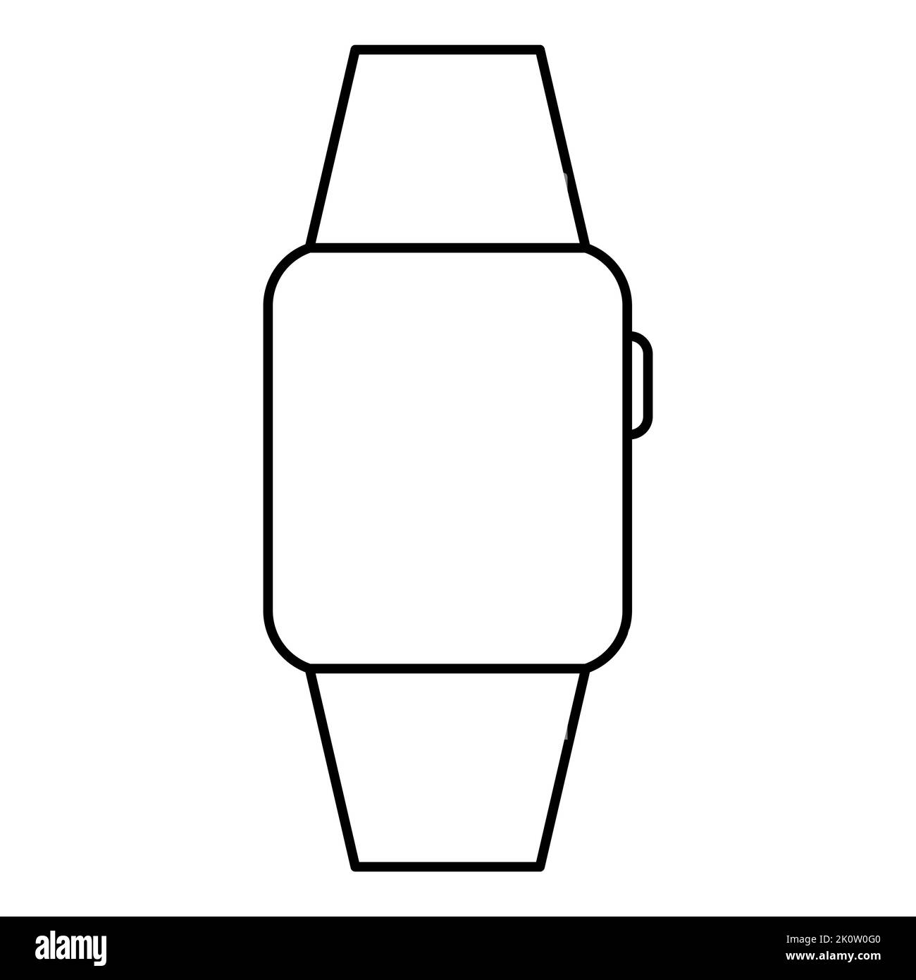 Watch outline Cut Out Stock Images & Pictures - Alamy