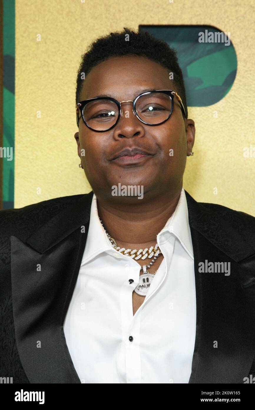 Sam Jay attends the 2022 HBO Emmy's Party at San Vicente Bungalows on September 12, 2022 in West ...