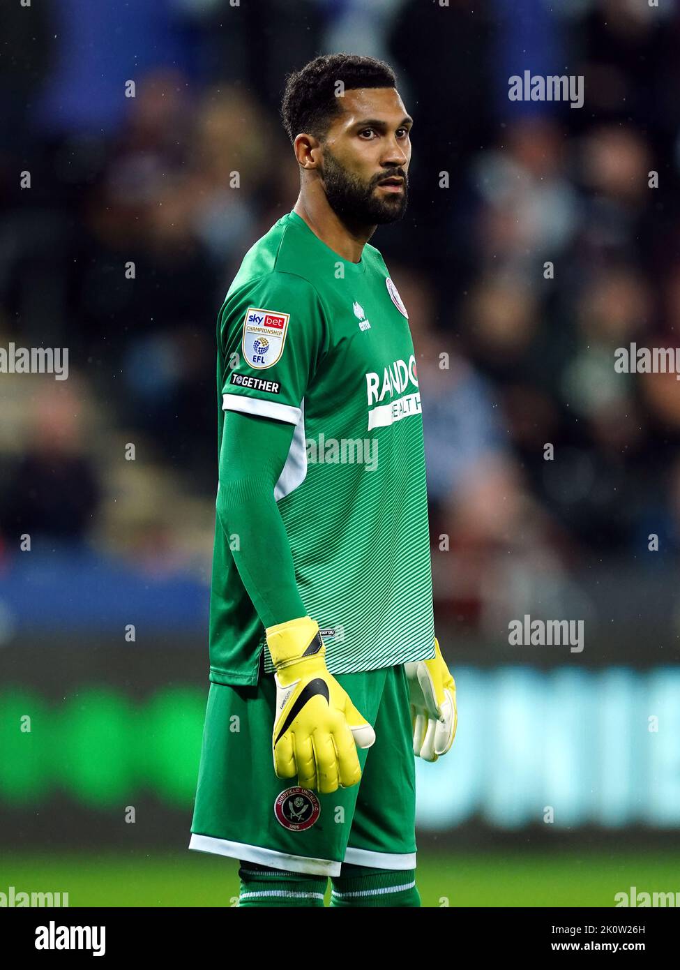 Sheffield United goalkeeper Wes Foderingham during the Sky Bet ...
