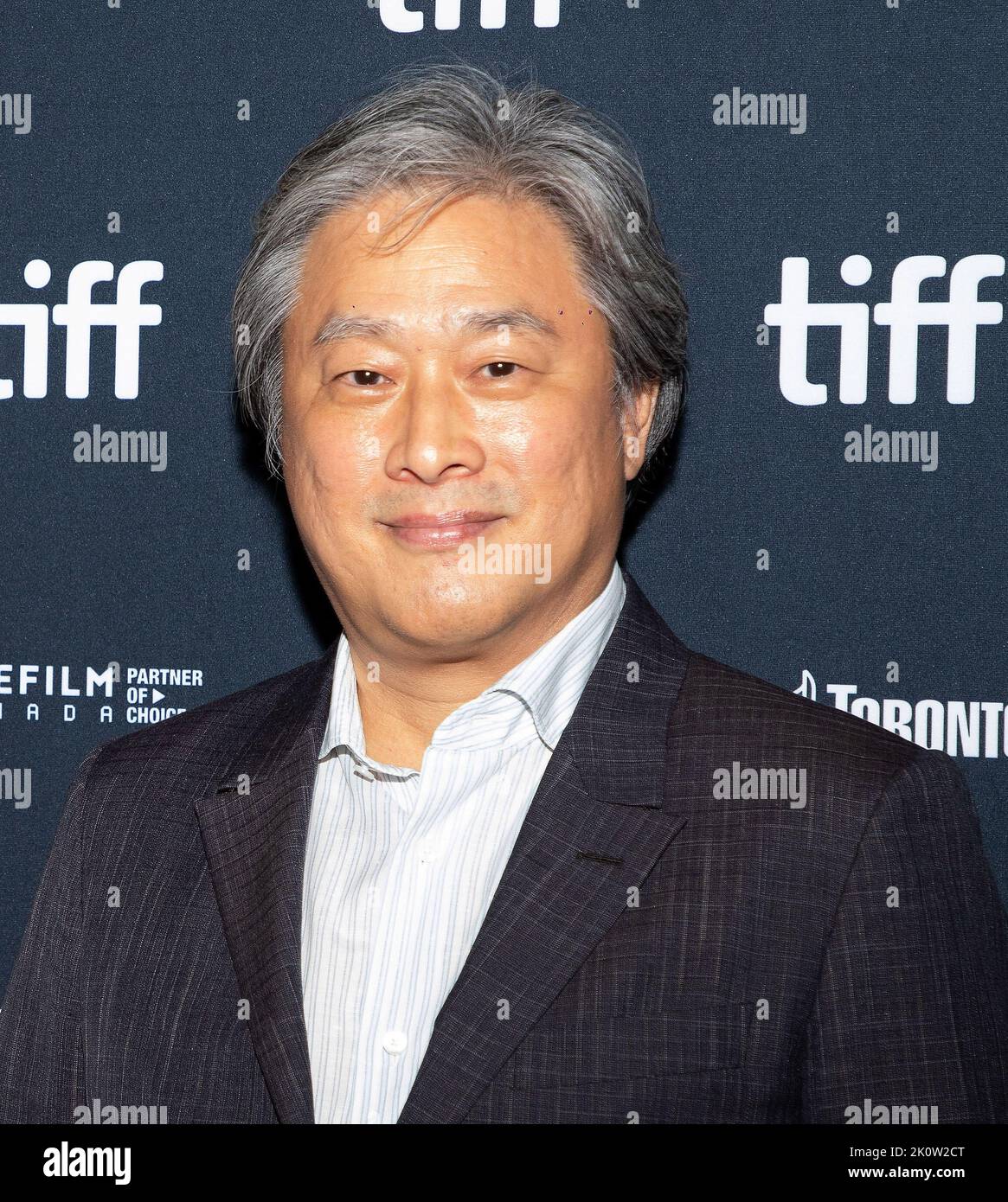 Park Chan-wook attends the "Decision To Leave" Premiere during the 2022 ...