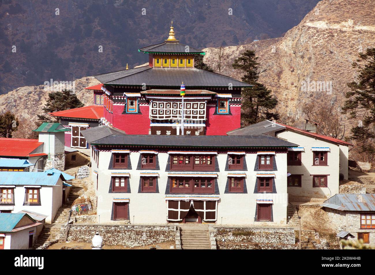 Tengboche Monastery, the best monastery in Khumbu valley, trek to ...