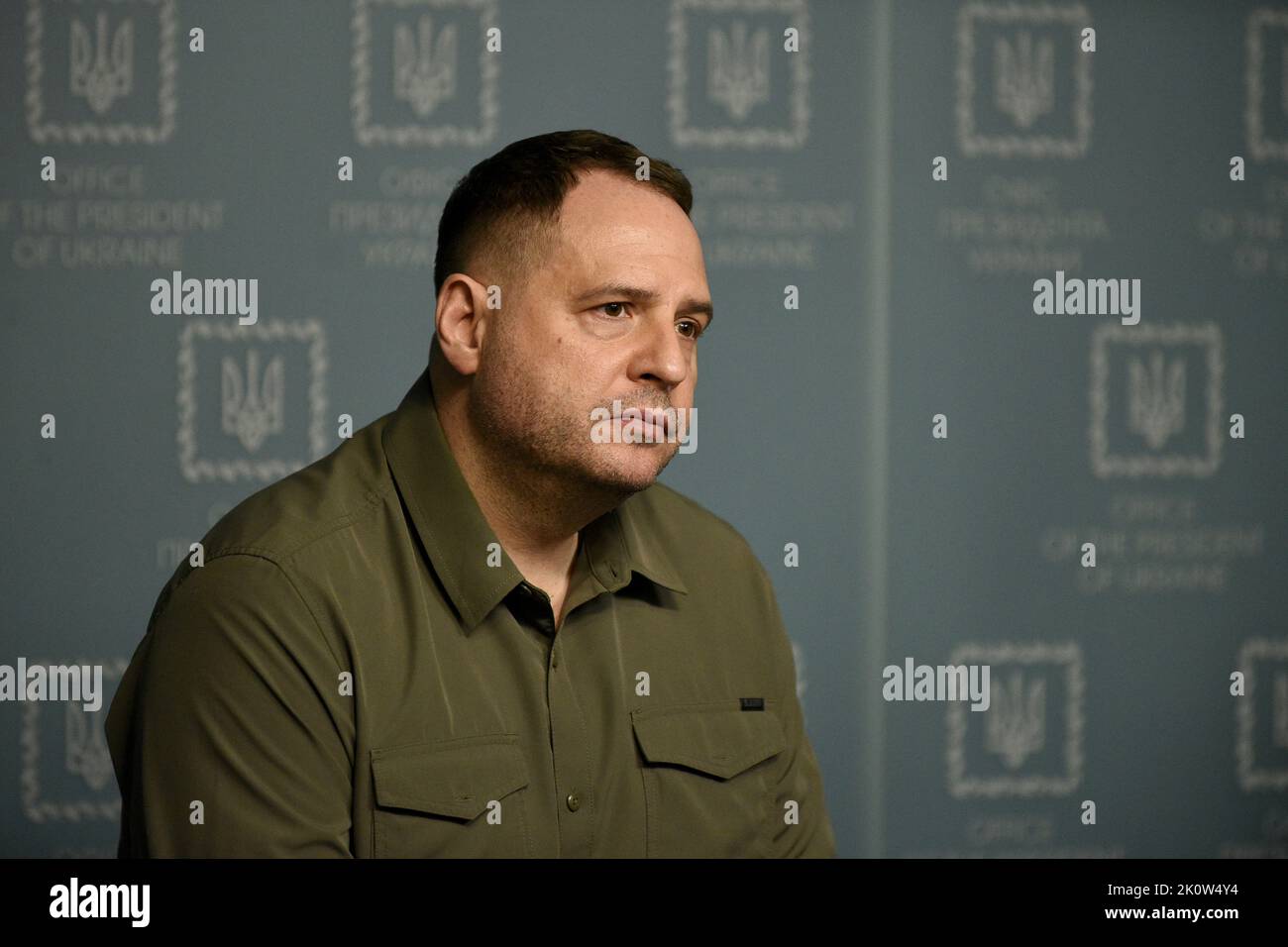 Non Exclusive: KYIV, UKRAINE - SEPTEMBER 13, 2022 - Head of the Office ...